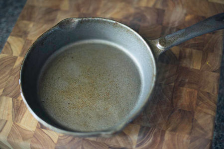 How to Season Cast Iron - Oh Lardy!