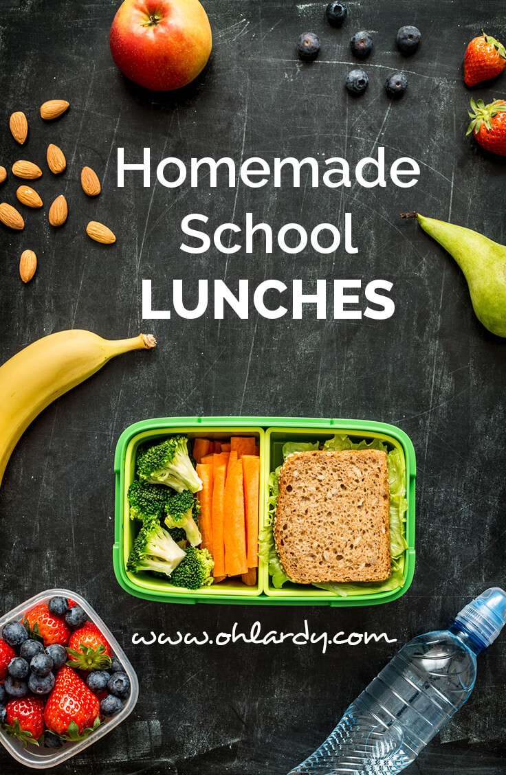 Homemade School Lunch - Oh Lardy
