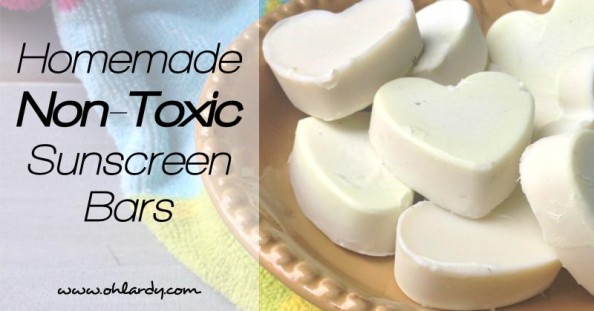 Homemade Sunscreen Bars