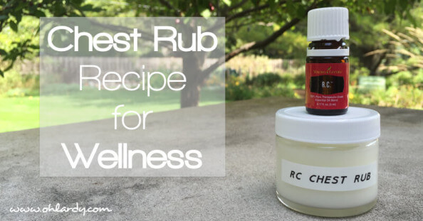 DIY Chest Rub Recipe for Wellness - Oh Lardy
