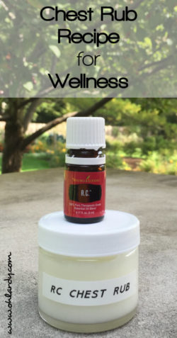 DIY Chest Rub Recipe for Wellness - Oh Lardy