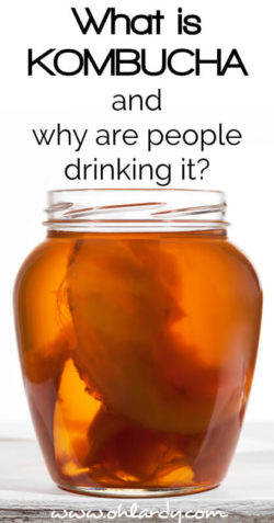 What is Kombucha and Why Are People Drinking It? - Oh Lardy